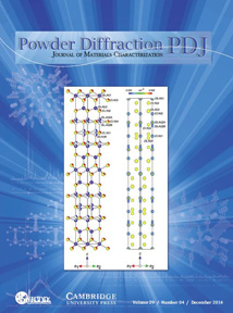 Powder Diffraction Journal – Volume 29