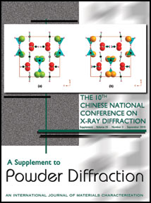 Powder Diffraction Journal – Volume 25