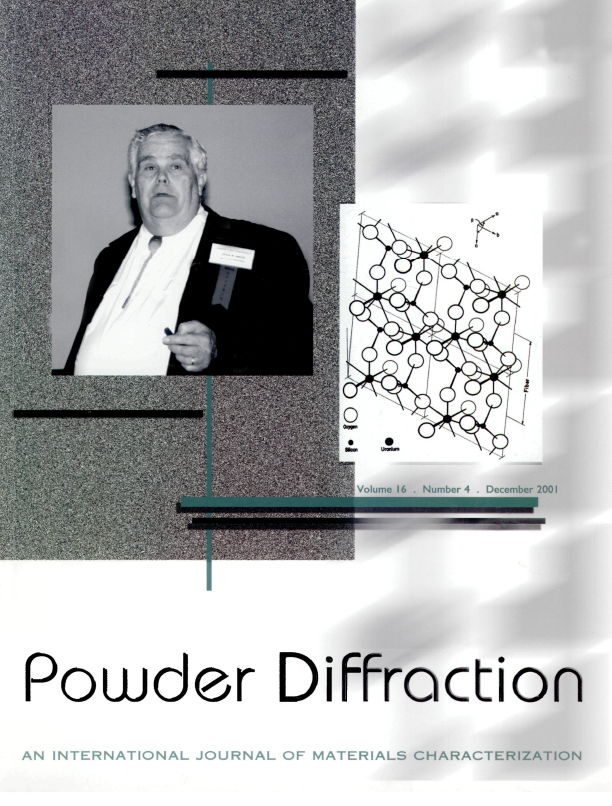 Powder Diffraction Journal – Volume 16