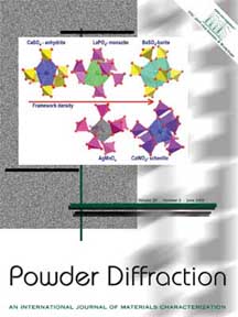 Powder Diffraction Journal – Volume 20