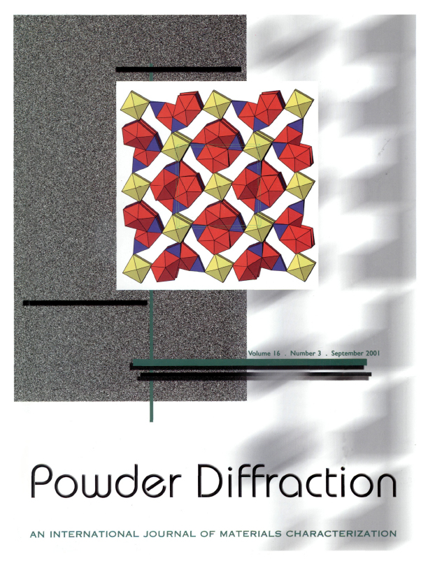 Powder Diffraction Journal – Volume 16