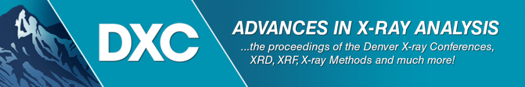 Advances in X-ray Analysis: Proceedings of the Denver X-ray Conference