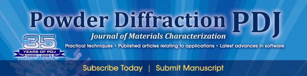 ICDD – International Centre for Diffraction Data