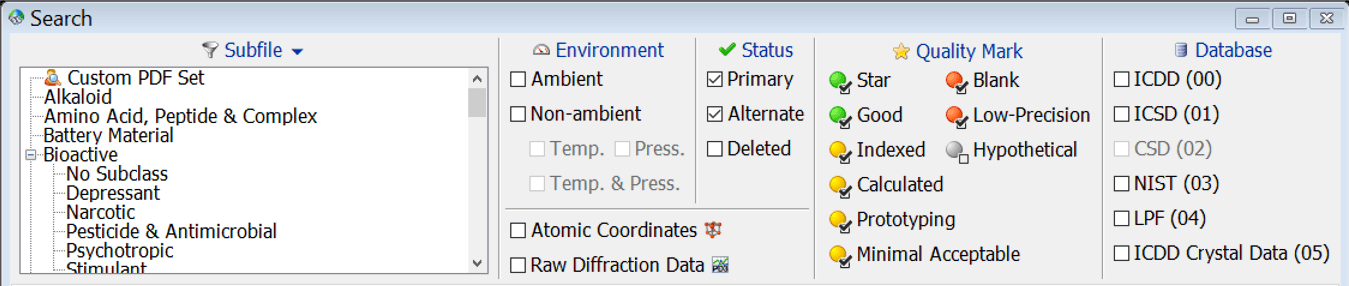 PDF-4/Minerals - ICDD