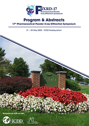 PPXRD – The Pharmaceutical Powder X-ray Diffraction Symposium - ICDD