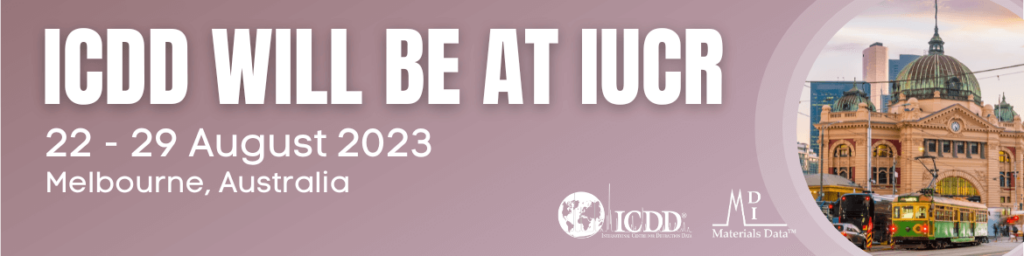 The International Centre for Diffraction Data - ICDD