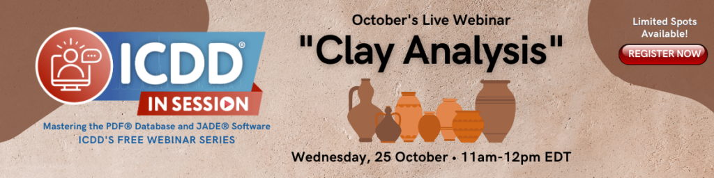 The International Centre for Diffraction Data - ICDD