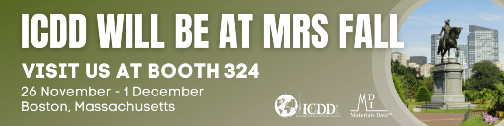 The International Centre for Diffraction Data - ICDD