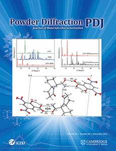 Powder Diffraction Journal – Volume-38