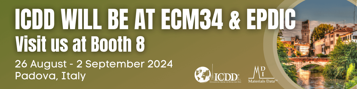 The International Centre for Diffraction Data - ICDD