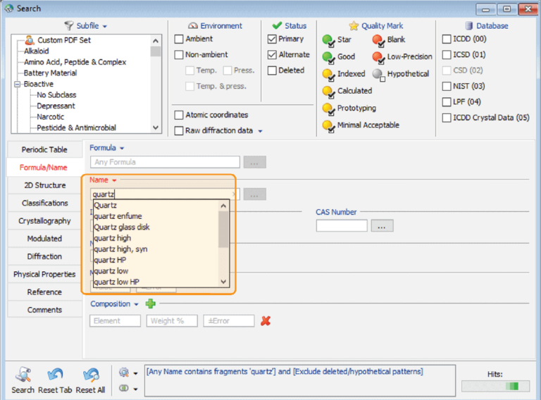 New Capabilities of the PDF Database